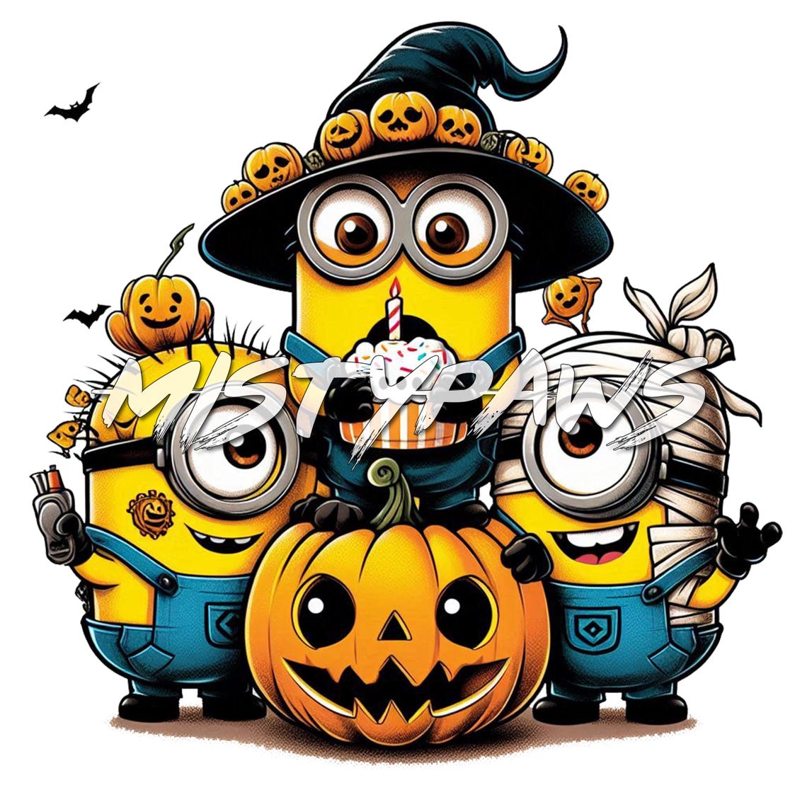 Minions Halloween PNG, Minions Clipart,trendy Print a Digital Art ...
