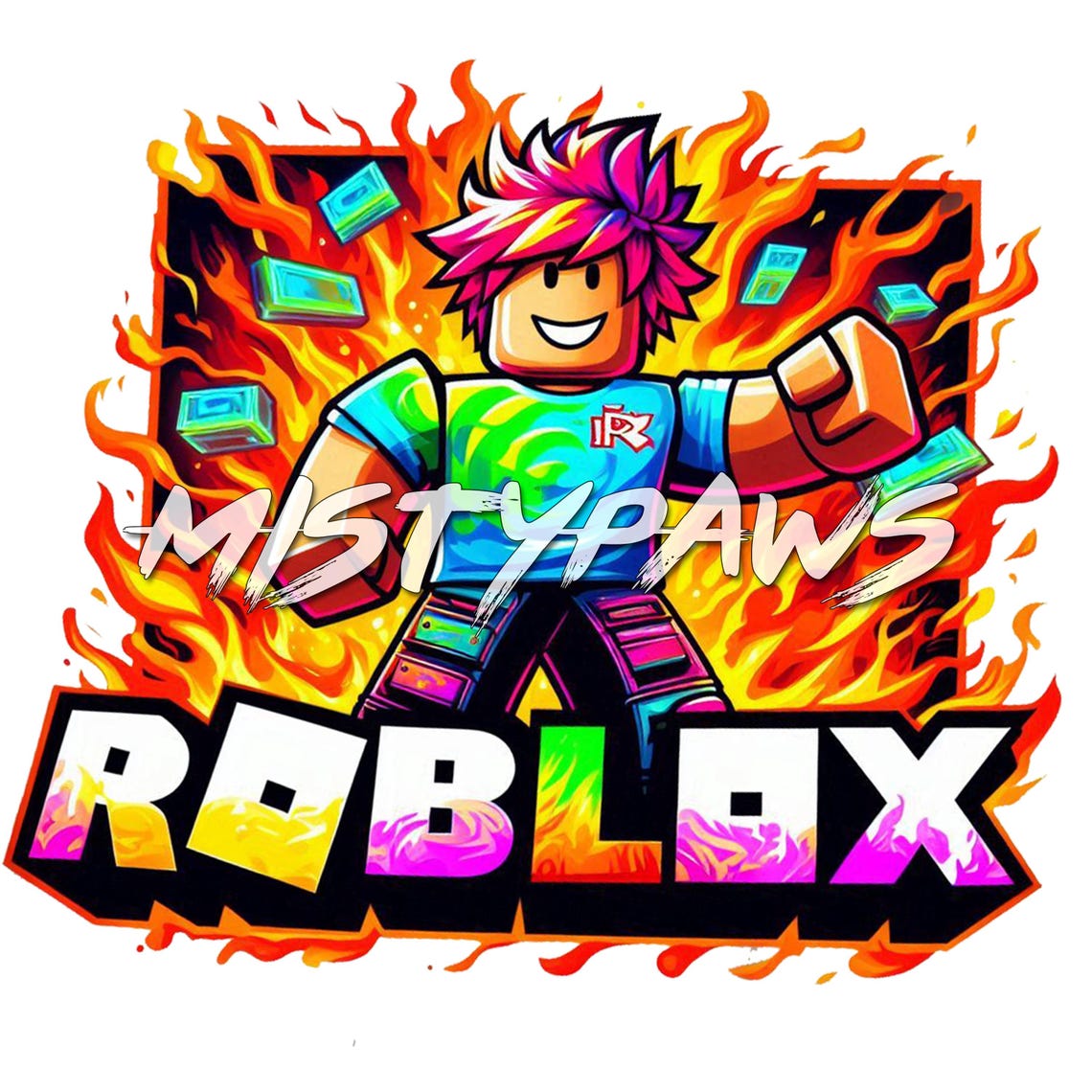 Roblox PNG Roblox Shirt 5x PNG Pack High Quality, T-shirt & Mug Designs ...