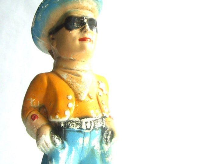 Western Americana. Lone Ranger Carnival Chalkware Statue - Etsy