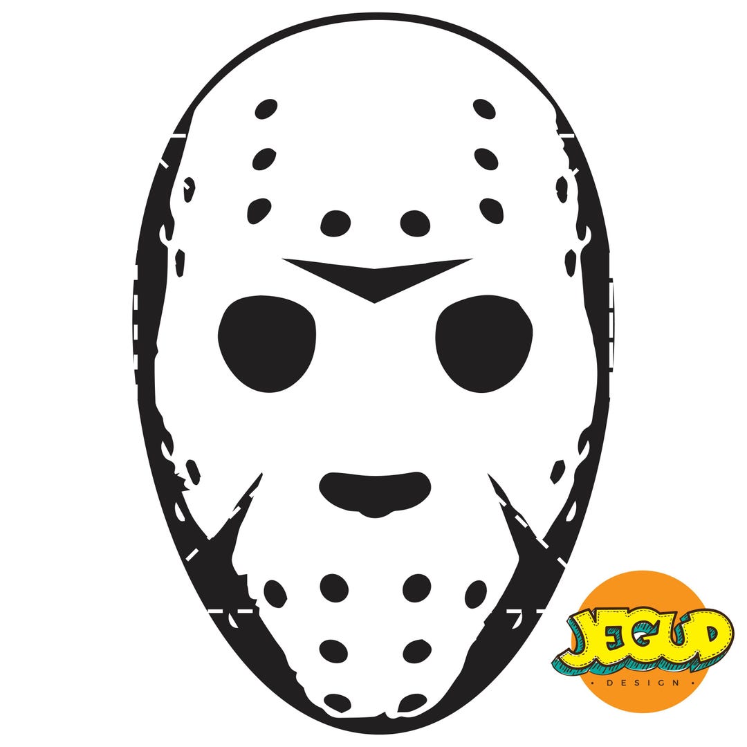 Jason Voorhees Vector Illustration - Etsy