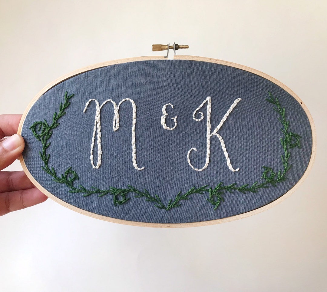 Monogram Sign, Personalized Wedding Sign, Monogram Art, Hostess Gifts ...