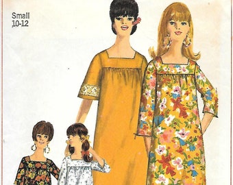 Simplicity Pattern Muumuu - Etsy