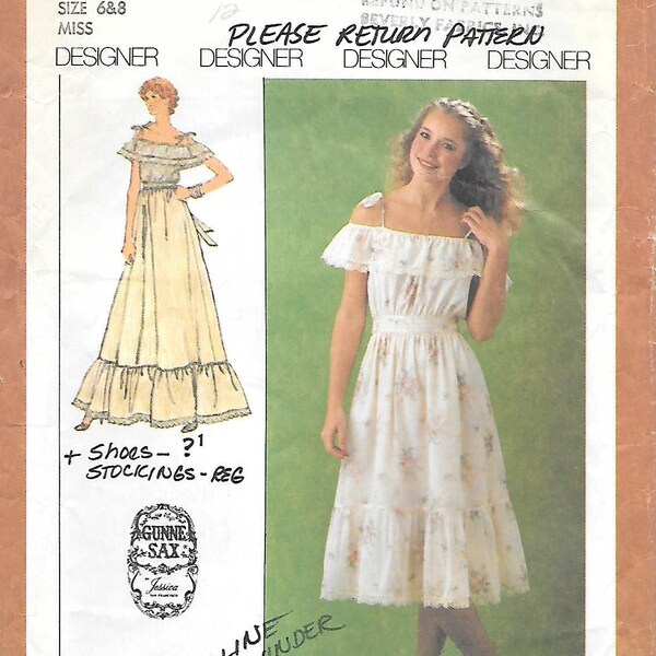 Gunne Sax Patterns - Etsy