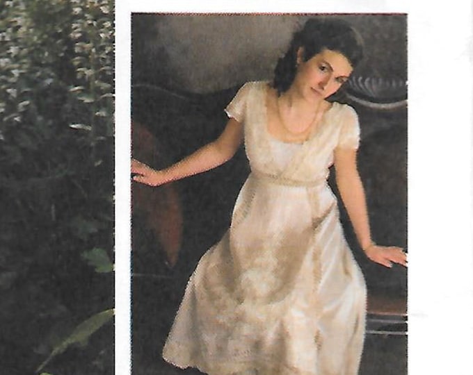 Titanic Style Dress Sewing Pattern Sizes 2 to 14 Graduation Wedding ...
