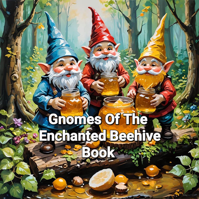 Magical Gnomes of the Enchanted Beehive: Children's Fiction Book - Etsy