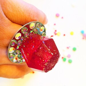 Ring Pop Ring, Engagement Ring, Kid Core, Candy Ring, Candy Jewelry ...