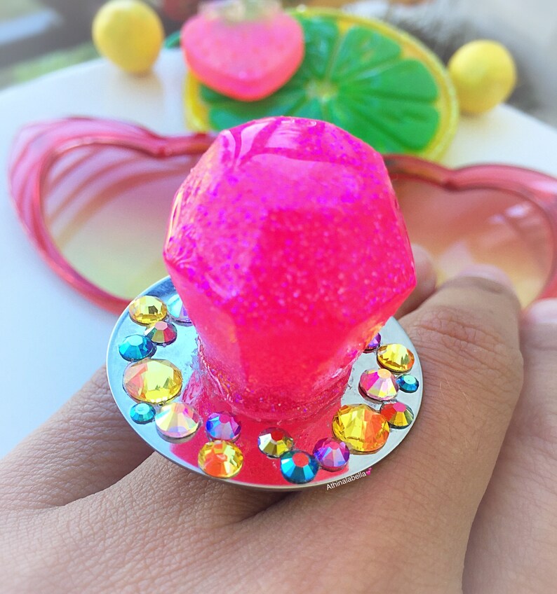 Anillo Pop Anillo de Compromiso Núcleo para Niños Anillo de - Etsy España