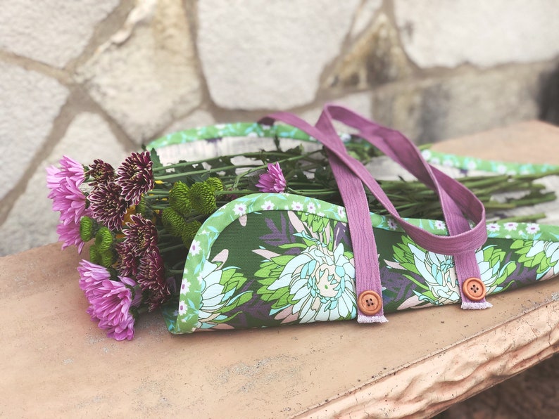 Flower Tote Sewing Pattern – DIY Garden or Market Bag (downloadable) - Etsy