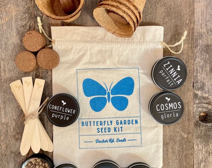 Butterfly Garden Seed Kit Butterfly Garden Seed Kit Gift - Etsy