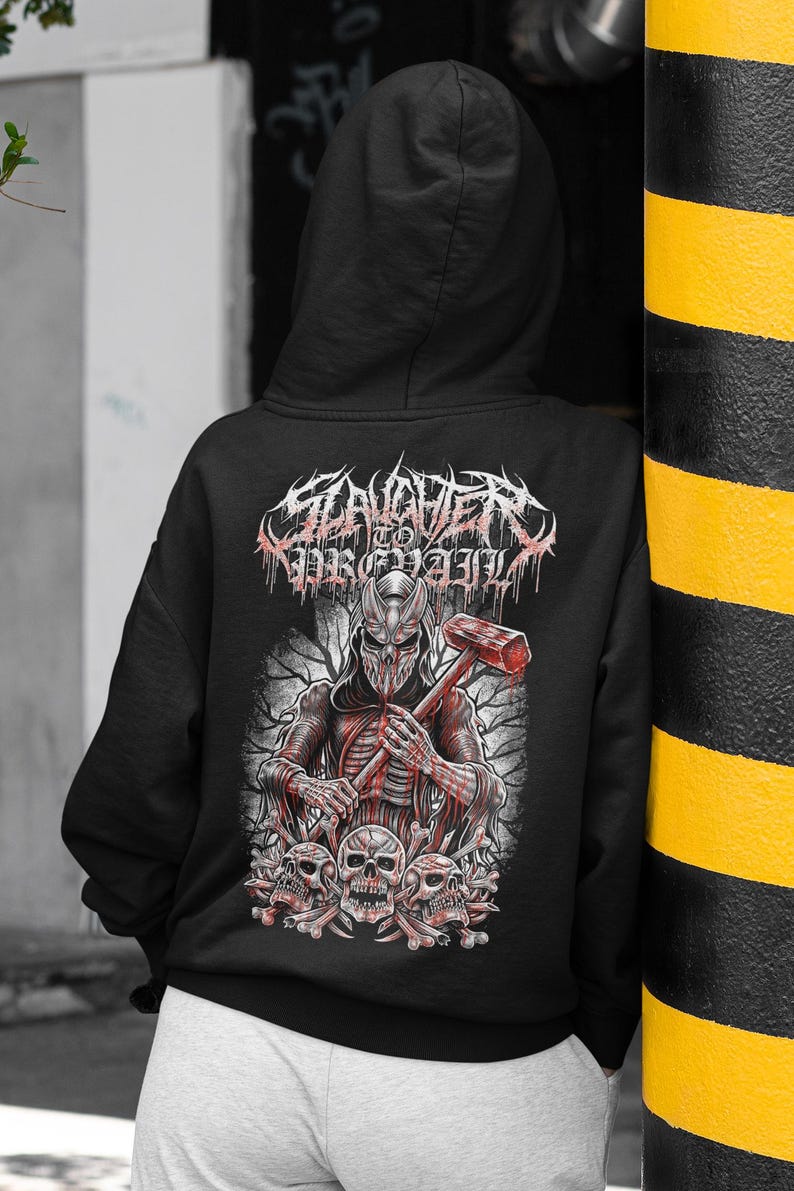 Slaughter to Prevail Hoodie Metal Music Hooded Sweatshirt Slaughter to ...