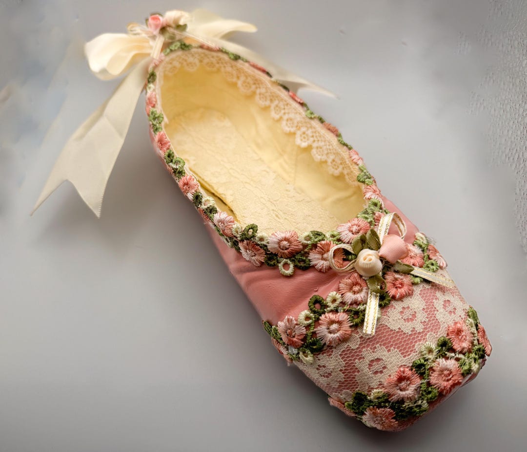 Decorated Pointe Shoe - Made to Order - Etsy
