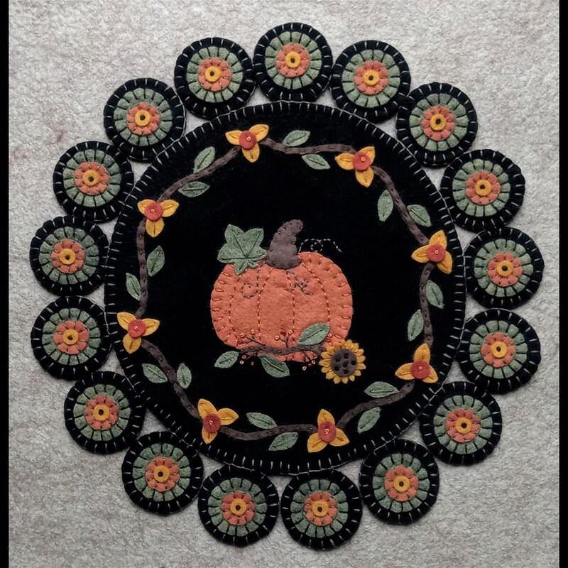 Sunflower Penny Rug - Etsy