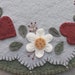 Daisy Chain~ Spring & Summer Penny Rug/candle Mat, Chair Swag and Mini ...