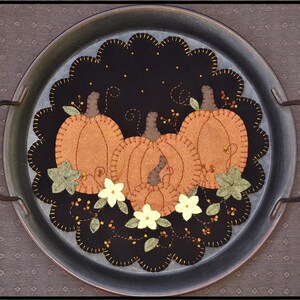 Welcome Fall! Autumn Pumpkins Table/wall Mat/ DIGITAL PATTERN - Etsy