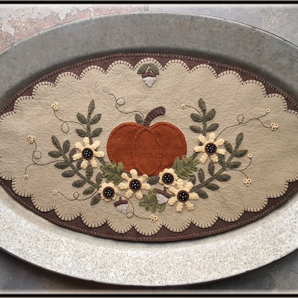 Fall Wool Applique Kits - Etsy