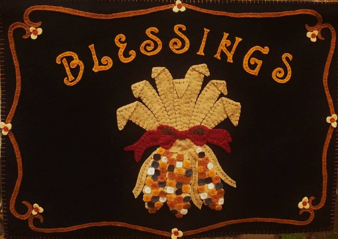 Blessings~wall Hanging DIGITAL PATTERN - Etsy