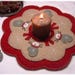 Snow Mittens~snowman Candle Mat/penny Rug DIGITAL PATTERN - Etsy