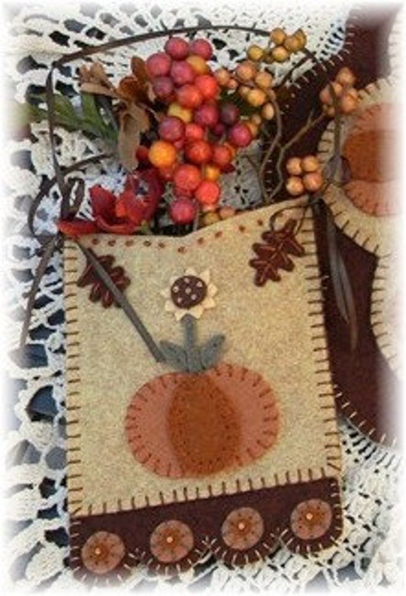 Autumn Beauty Penny Rug/candle Mat MAILED PAPER PATTERN - Etsy