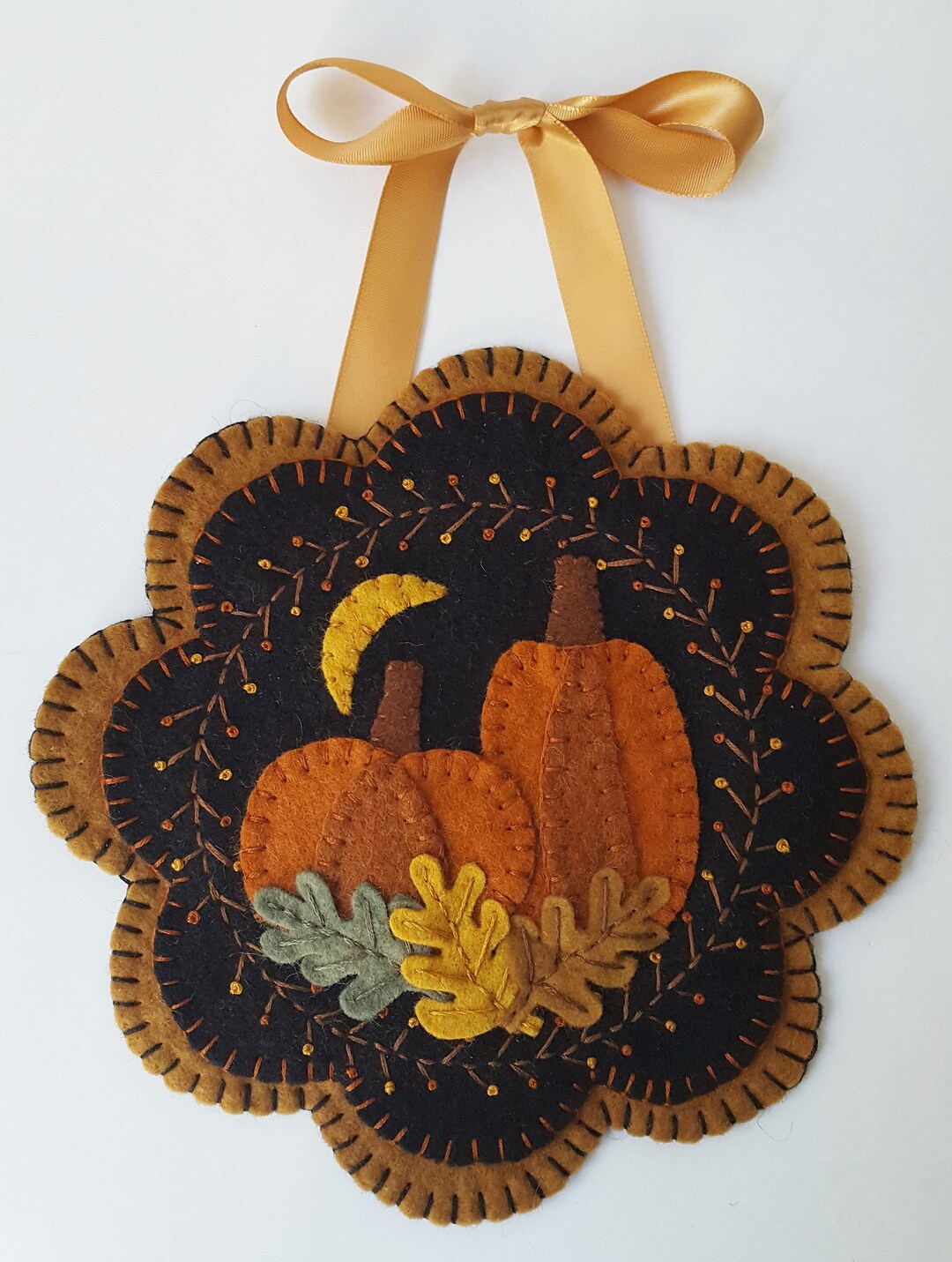Bittersweet Fall~mini Mat/wall Hanging/mug Rug DIGITAL PATTERN - Etsy