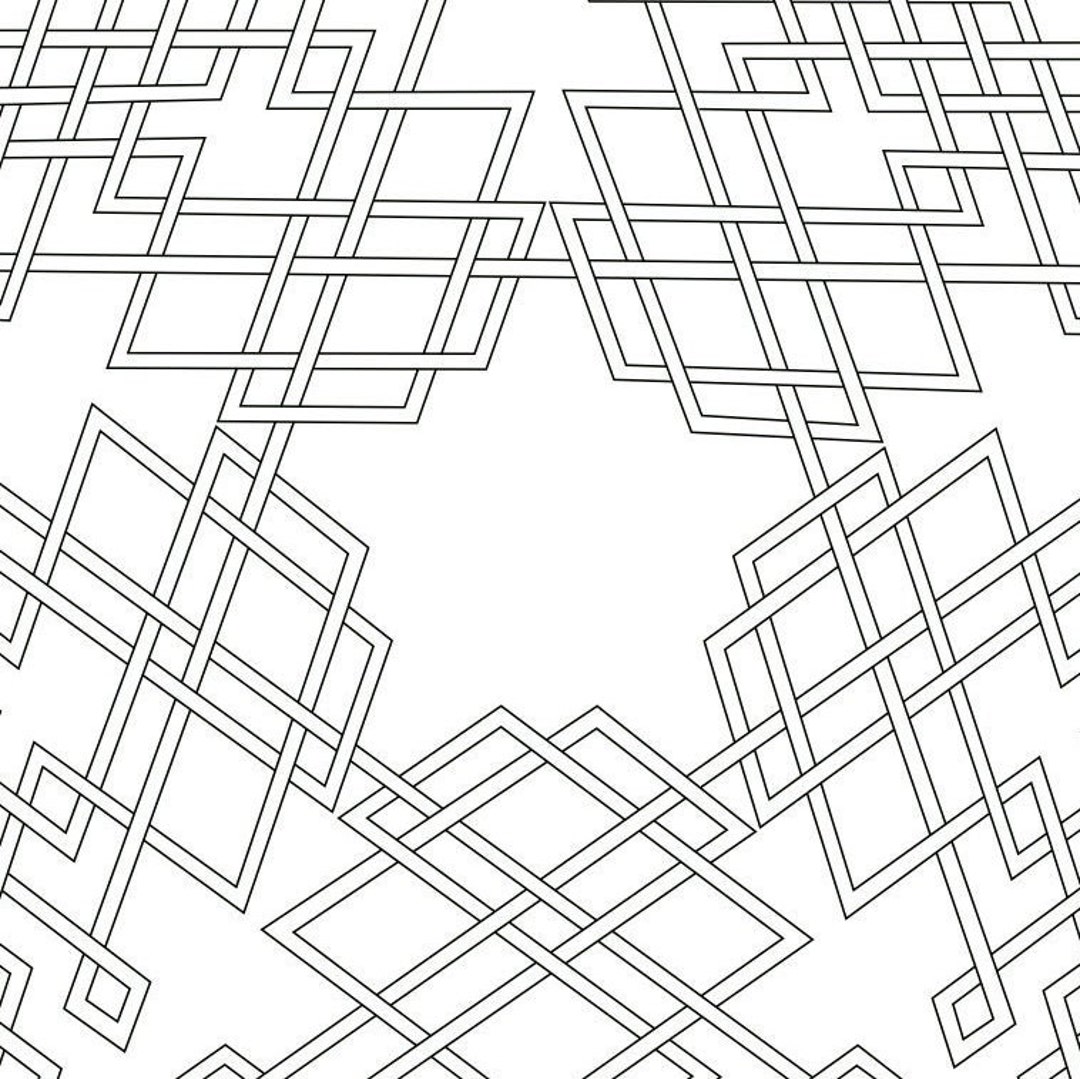 50 Pointed Star Coloring Page - Etsy