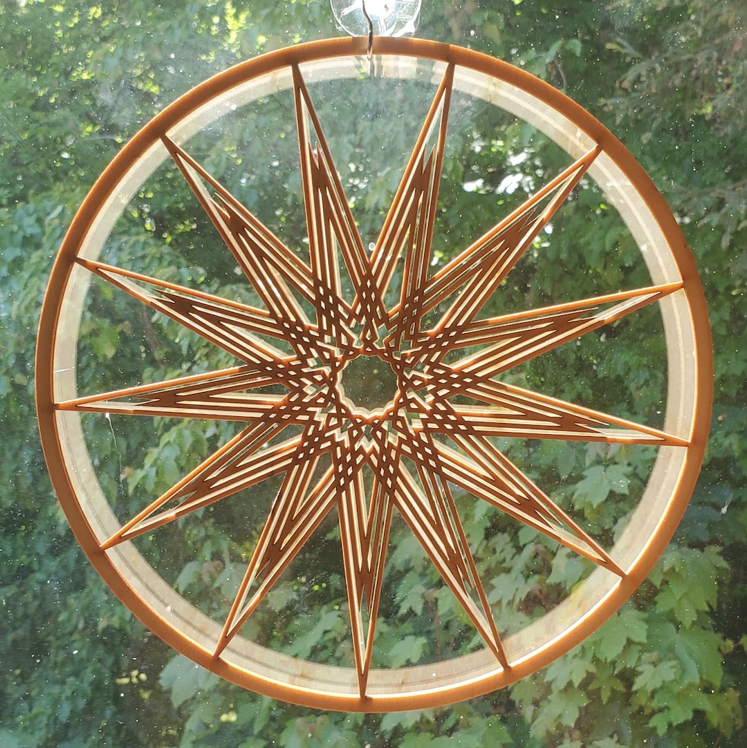 13 Pointed Star Mandala - Etsy