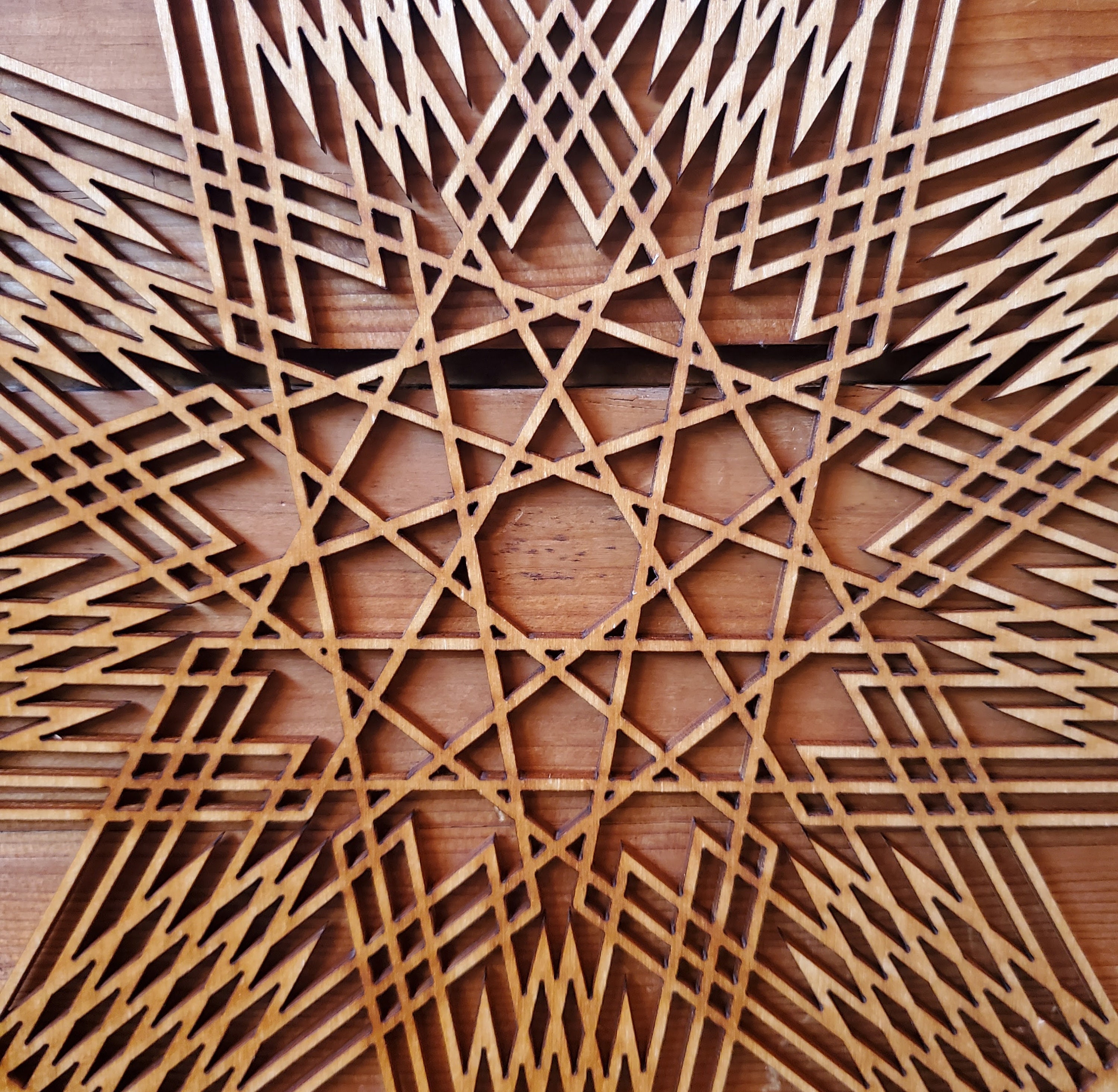 72 Pointed Star Knot Mandala - Etsy