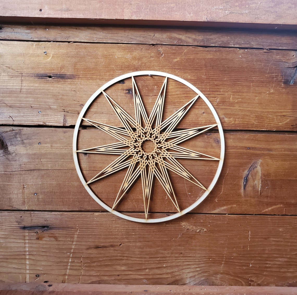 13 Pointed Star Mandala - Etsy