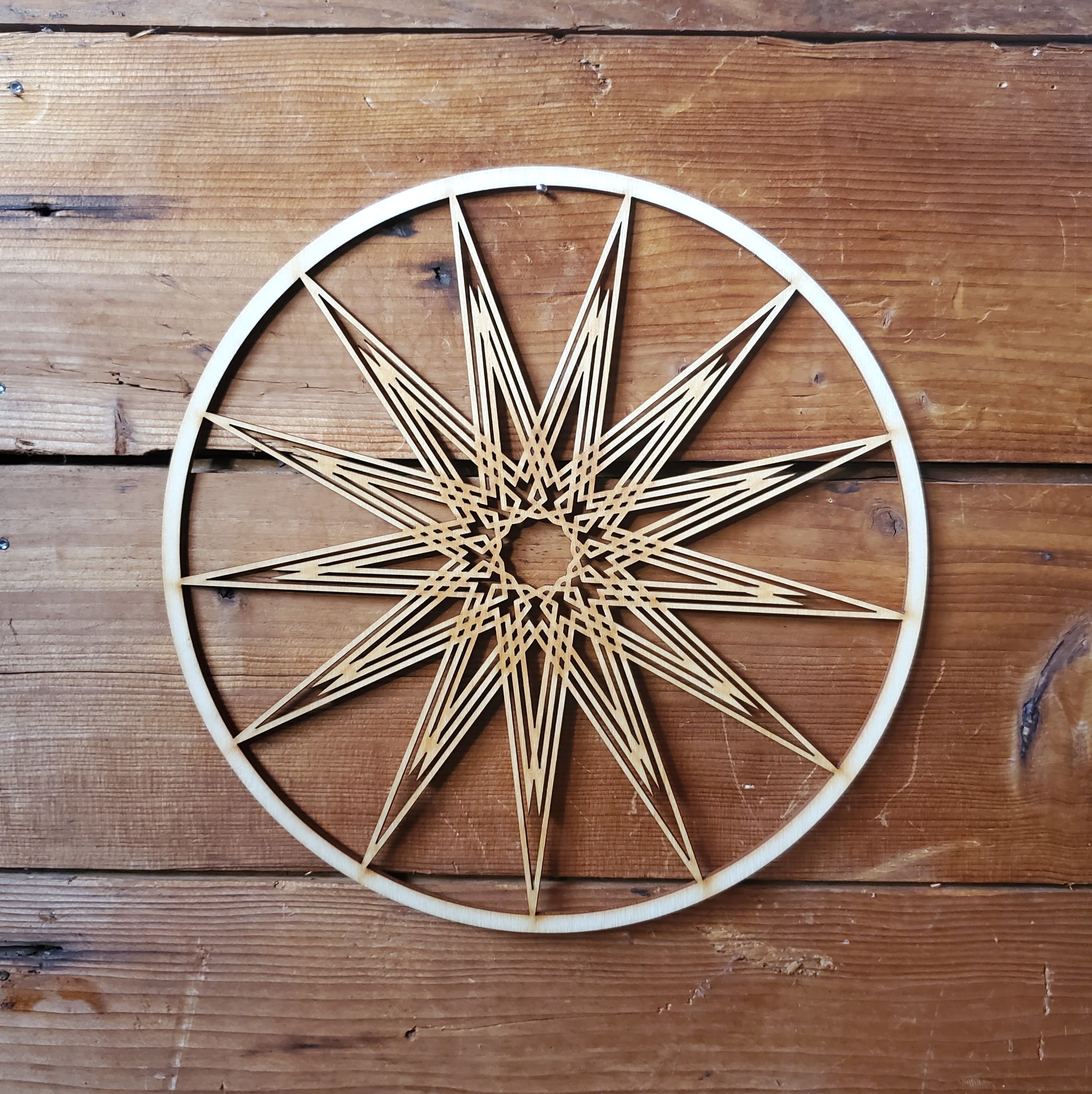 13 Pointed Star Mandala - Etsy