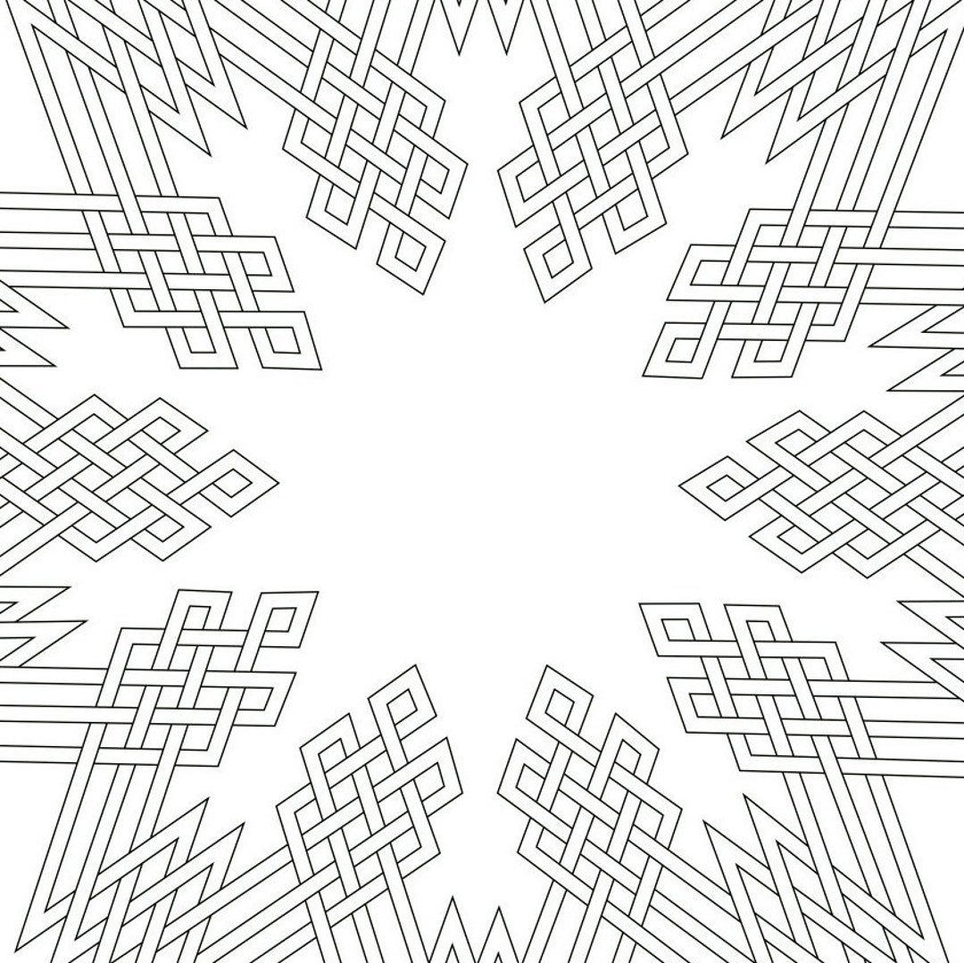 50 Pointed Star Coloring Page - Etsy