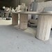 Travertine Dining Table, Oval Travertine Table, Irregular Shaped ...