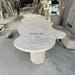 Travertine Dining Table, Oval Travertine Table, Irregular Shaped ...