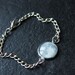 Full Moon Bracelet Glass Dome Full Moon Personalised Moon - Etsy