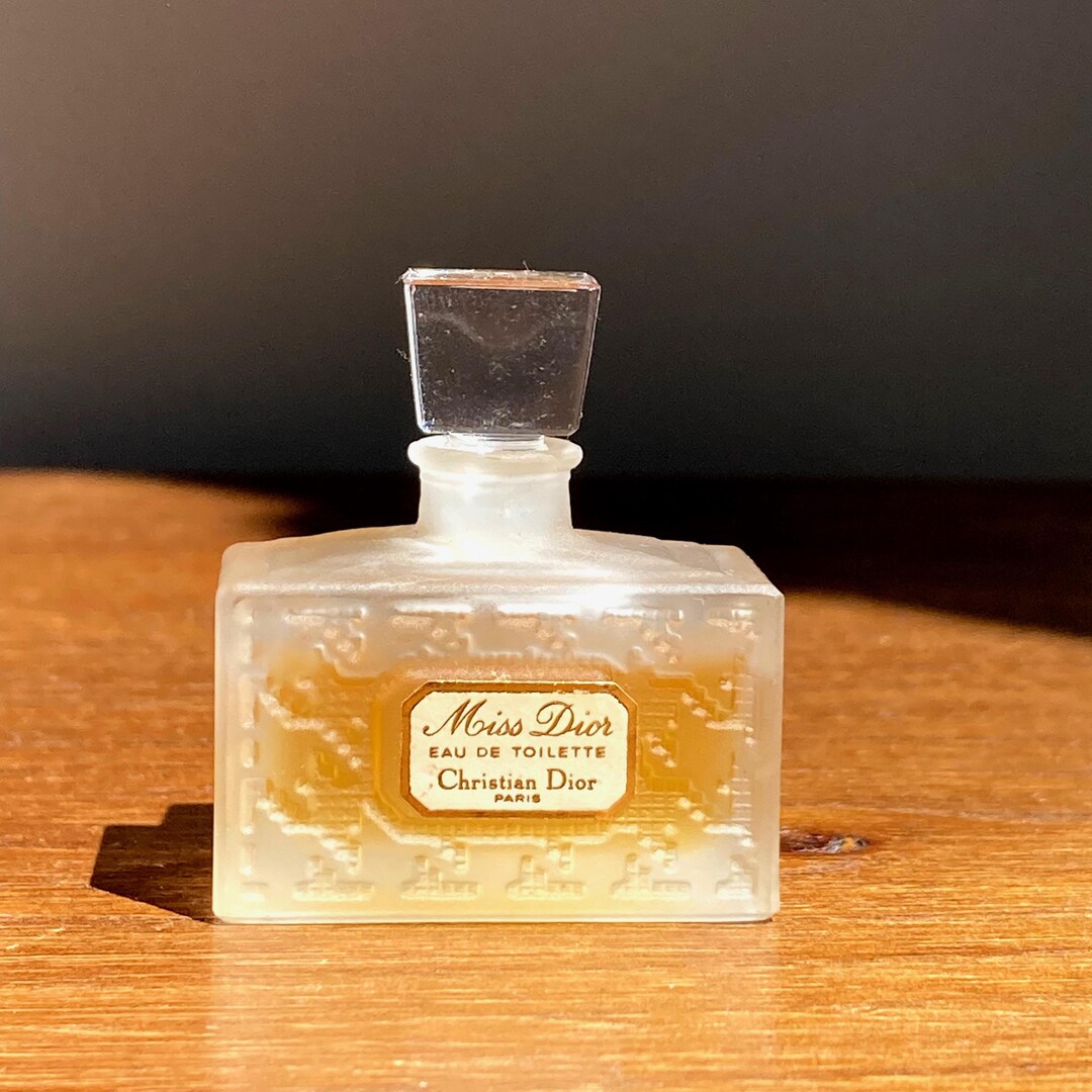 Vintage Miniatur-Flasche Parfüm Fräulein Dior, Christian Dior Parfüm ...