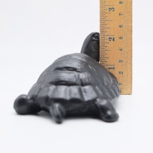 Hand Painted Cast Iron Turtle Turtle Figurine Turtle Lovers - Etsy
