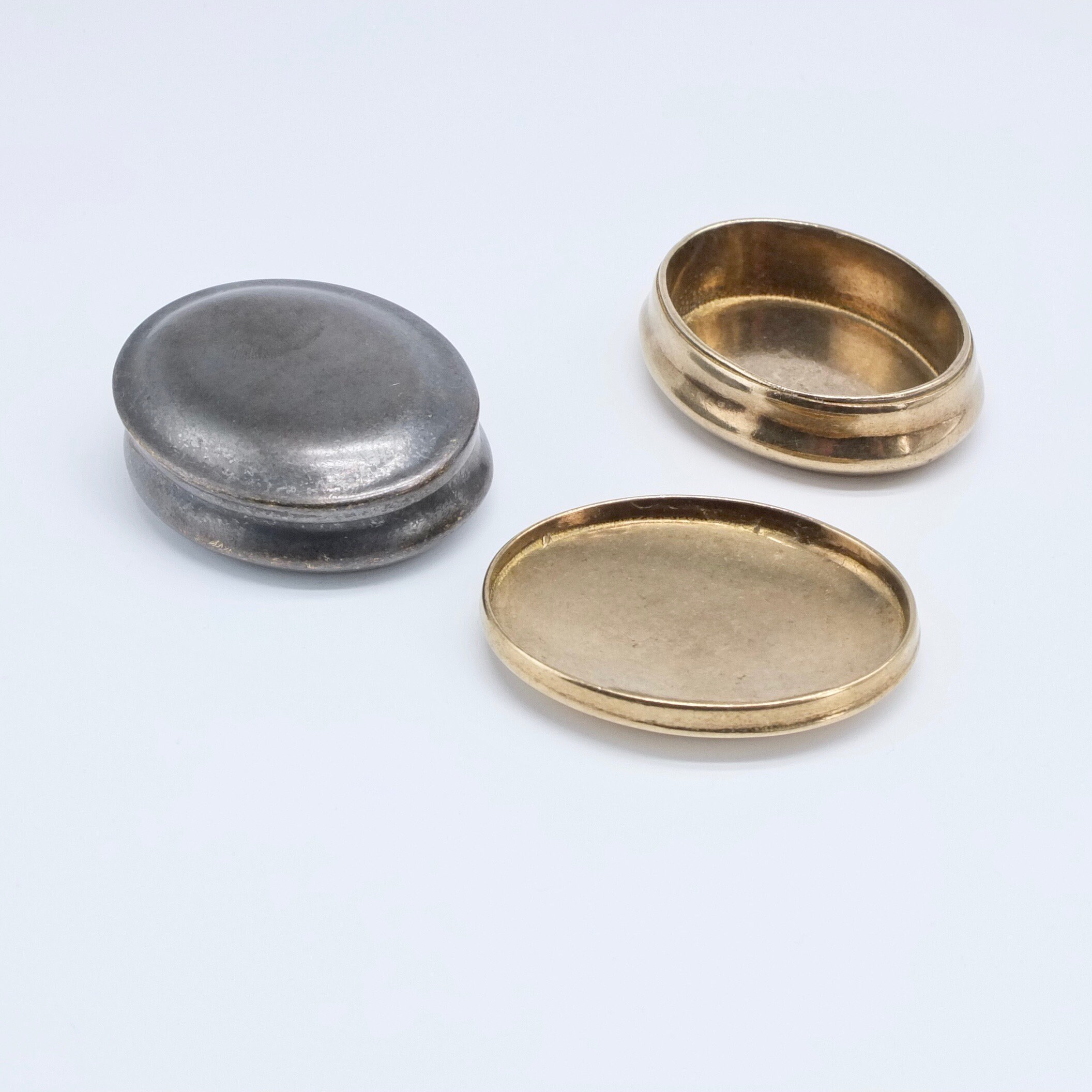 Vintage Solid Brass Ring Box //// Brass Box //// Vintage Metal | Etsy