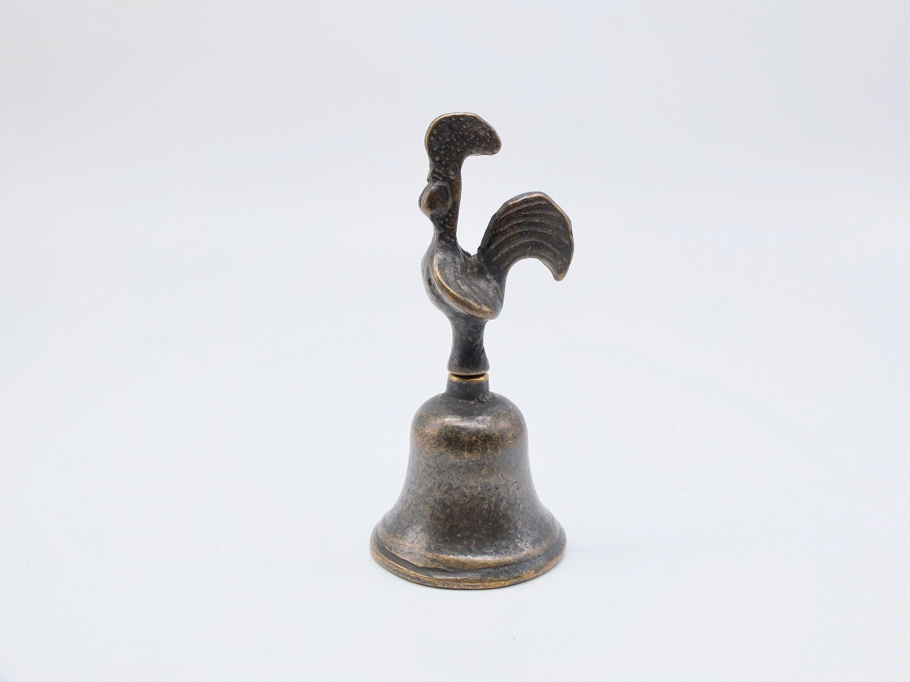 Vintage Rooster Brass Table Dinner Bell Vintage Bell Old - Etsy