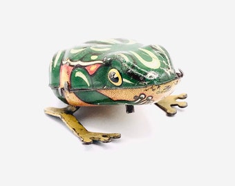 Metal Toy Frog - Etsy