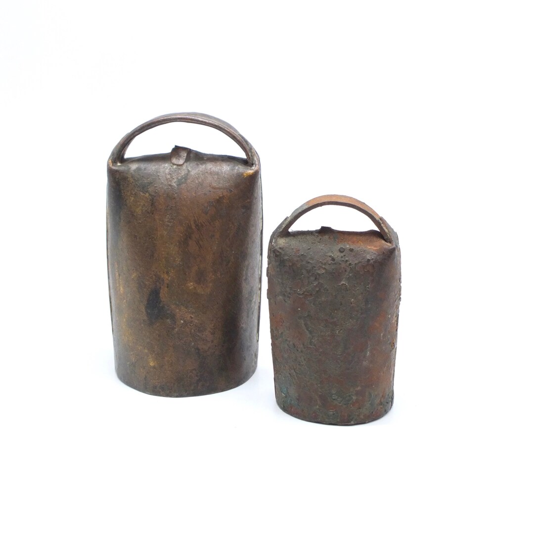1 Antique Goat Bell, Sheep Cast Iron Bell, Cow Bell, Antique Bell ...