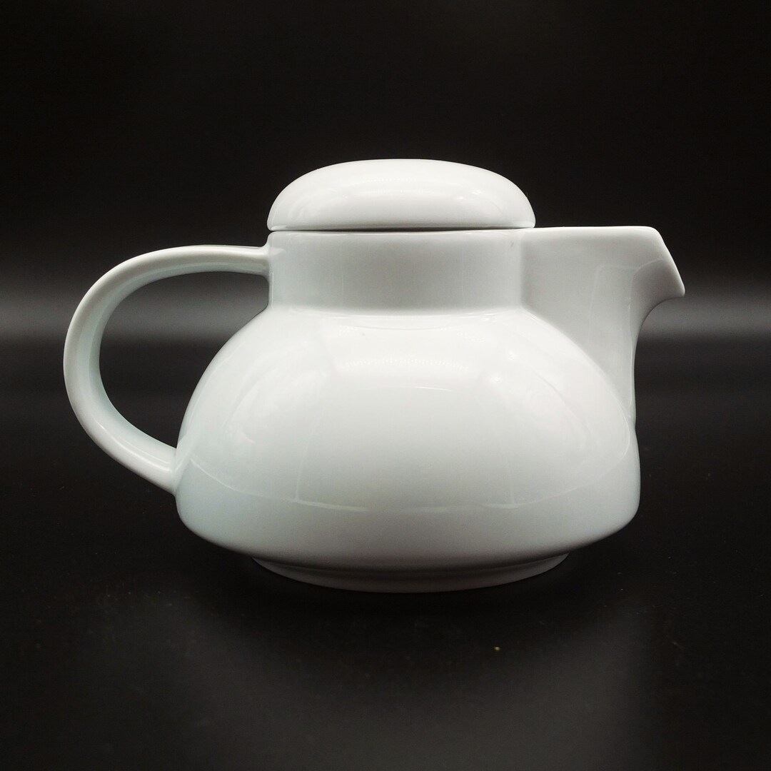 Portuguese Vintage Porcelain Tea Pot, Modern Tea Pot, Porcelain Tea Pot ...