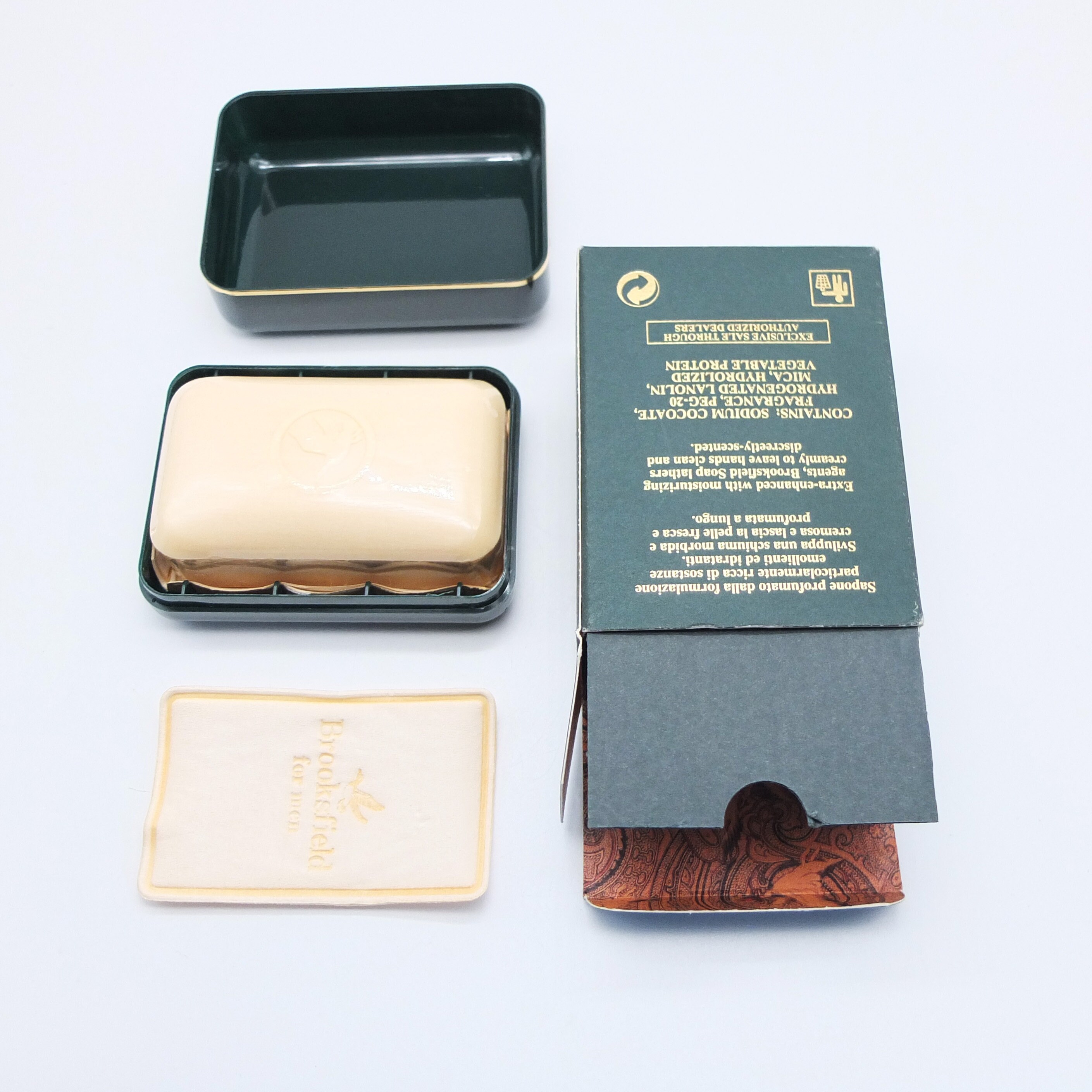 Vintage 90s Brooksfield Man Soap Set Men Soap Man Soap - Etsy UK