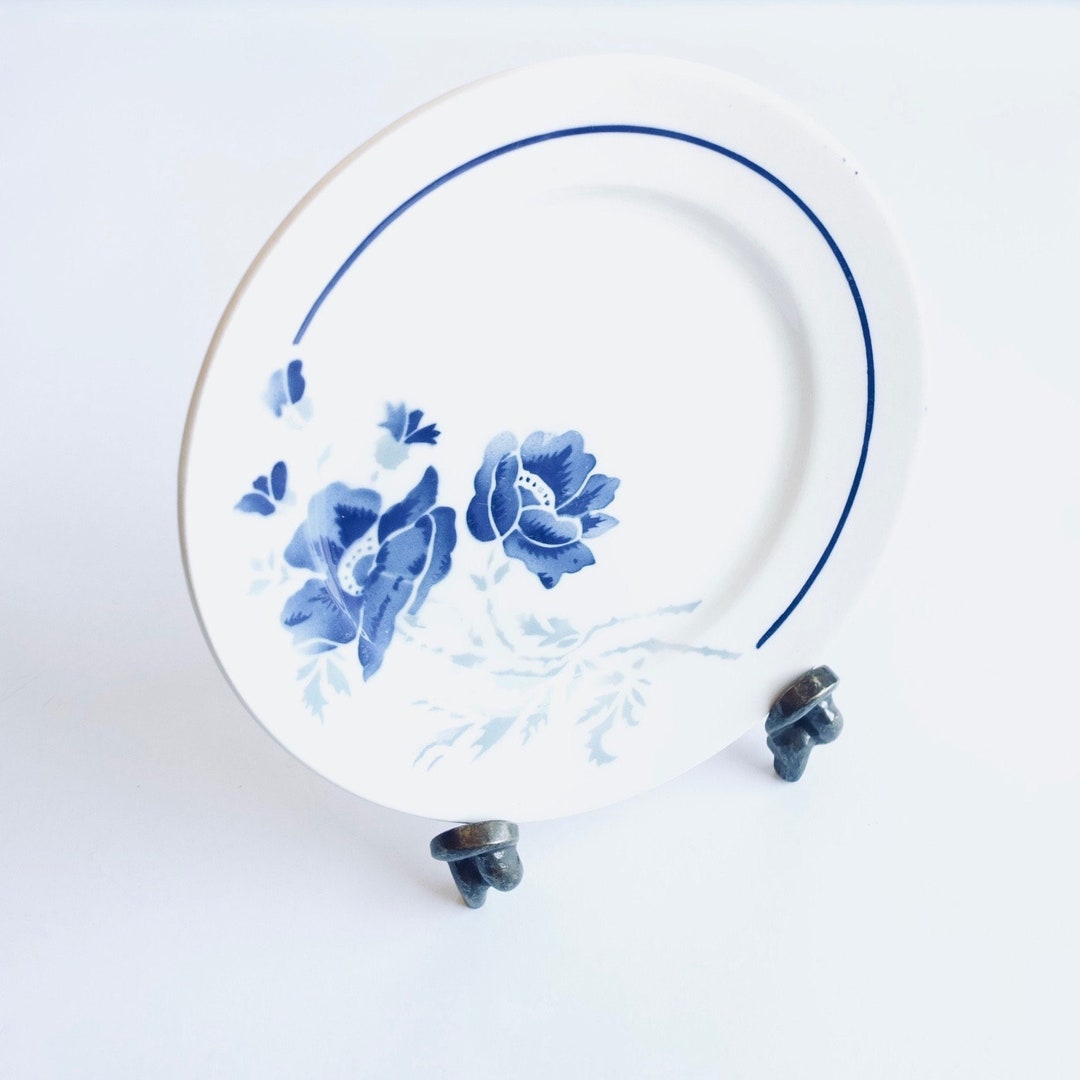 Vintage Plate Brass Stand Metal Plate Holder Brass Plate - Etsy