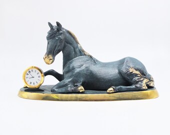 Vintage Horse Clock | Etsy