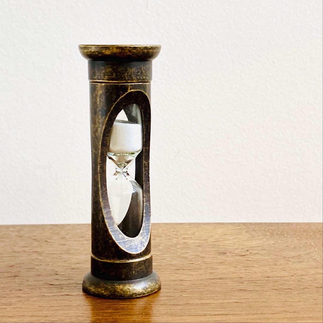 Vintage Unique Brass Sand Timer, Sand Clock, Vintage Sand Clock, Sand ...