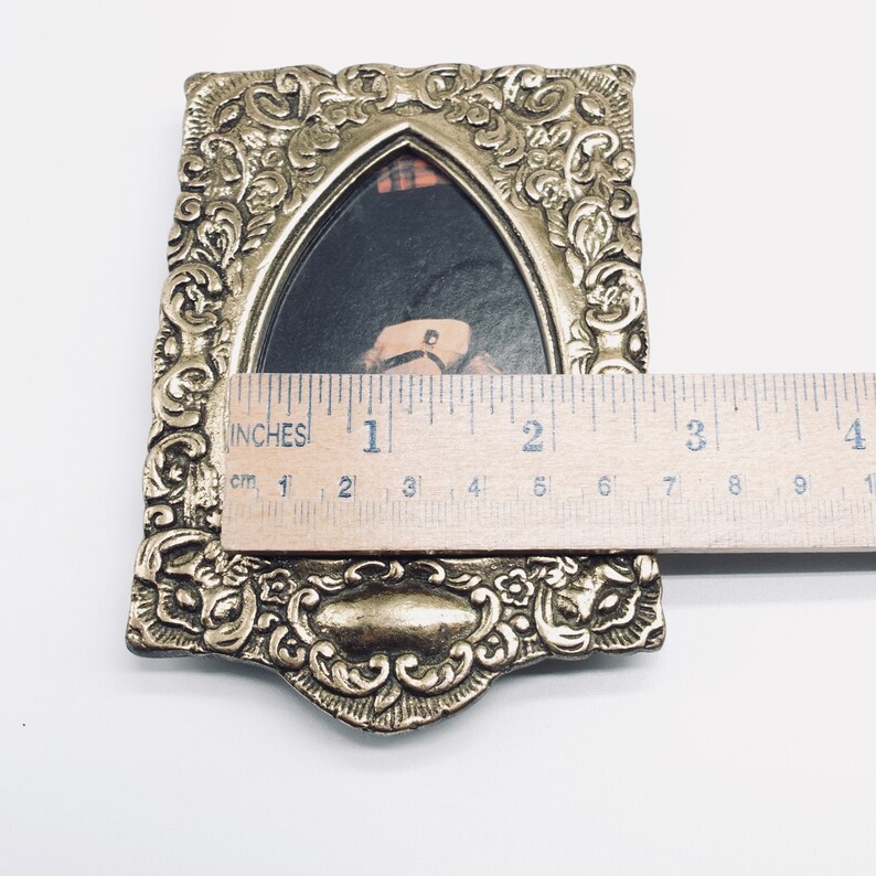 Vintage Solid Brass Photo Frame Valentines Photo Frame Heart - Etsy
