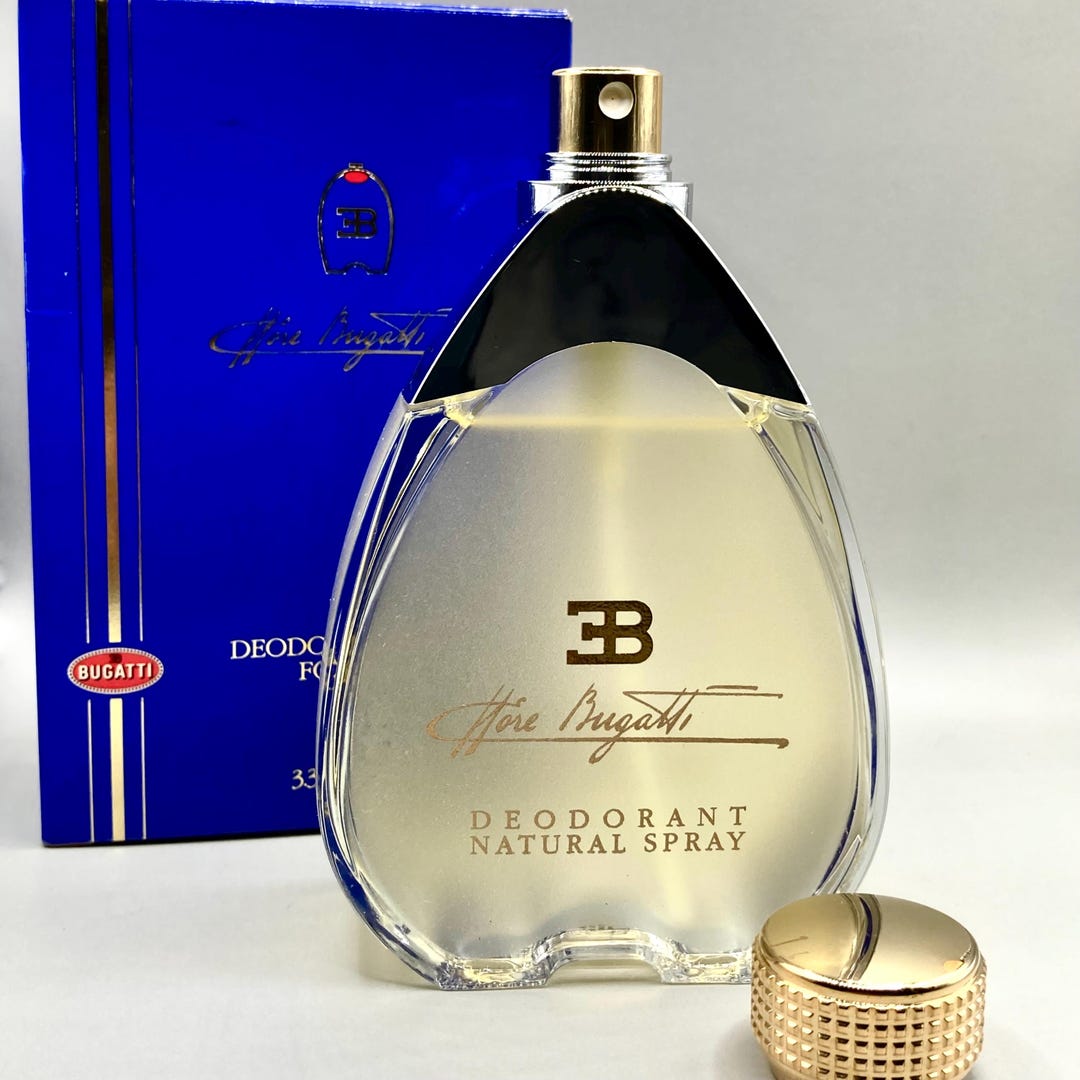 Vintage Ettore Bugatti Deodorant Spray, 100 Ml - Etsy