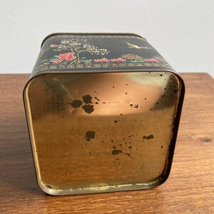 Vintage Tea Tin Box Chinese Motifs - Etsy