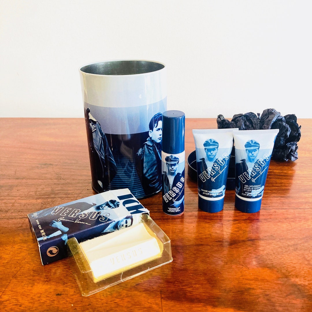 Vintage VERSACE Coffret Creams, Deodorant and Soap Versace Versus ...