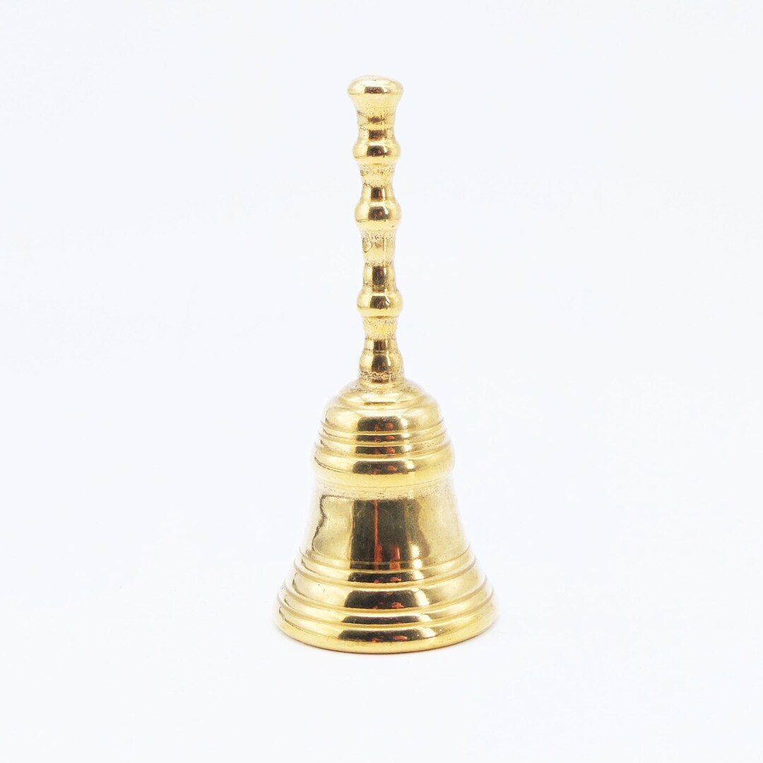 Vintage Brass Table Dinner Bell, Room Bell, Vintage Metal Bell - Etsy