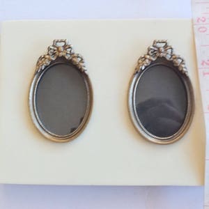 Vintage Oval Photo Frame English Style /// Double Photo Frame - Etsy