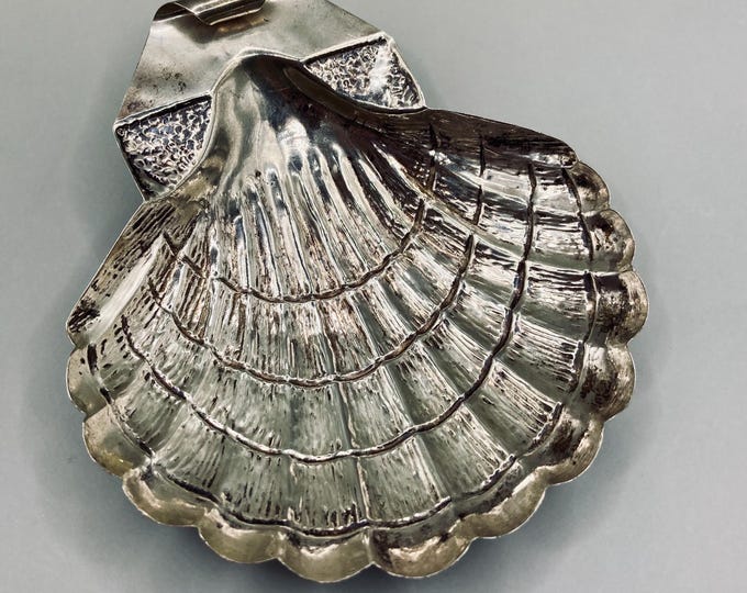 Vintage Sterling Silver Baptismal Shell or Christening Shell - Etsy